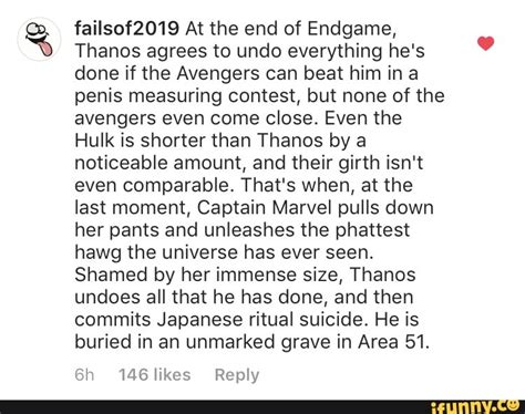 Failsof At The End Of Endgame Thanos Agrees To Undo Everything He S Done If The Avengers
