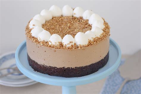 Coffee Mousse Cake With Chocolate And Hazelnuts Lil Cookie