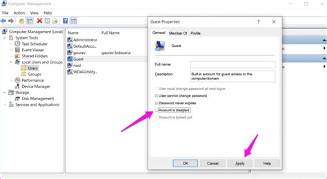 Ways To Get Guest Account Back On Windows