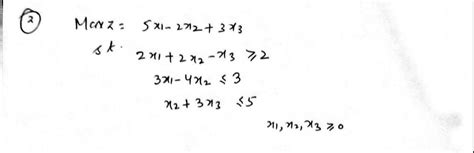 solved we have to solve the following lpp by two phase
