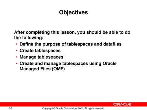Solution Week 10 Managing Tablespaces And Datafiles In Oracle Database