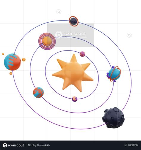 Solar System 3d Illustration Download In Png Obj Or Blend Format