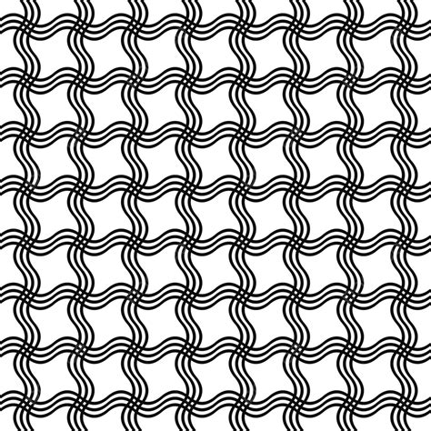 Repeating Black White Wave Grid Pattern Texture Abstract Weave Vector Texture Abstract Weave