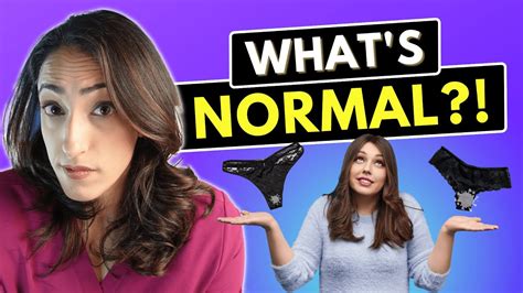 The Truth About Vaginal Discharge And Wetness How Much Is Normal Youtube