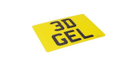 3d Number Plates Road Legal Dvla Registered