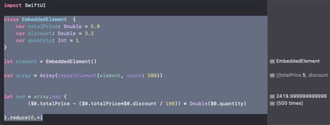 Arrays Swift Map Filter Reduce Not Working For 0 Parameter Swiftui