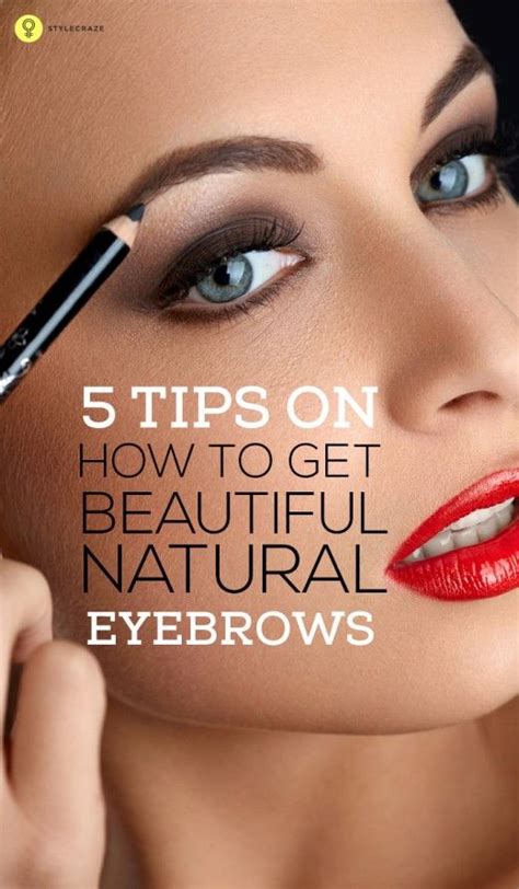 Makeup How Tos And Tips And Tricks Stylecraze Natural Eyebrows How
