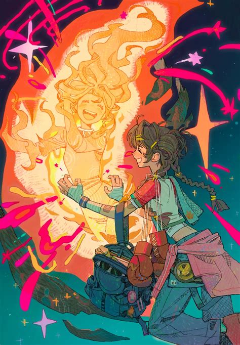 Spathodea And Ulu Reverse1999 Drawn By Shuiliuliu Danbooru