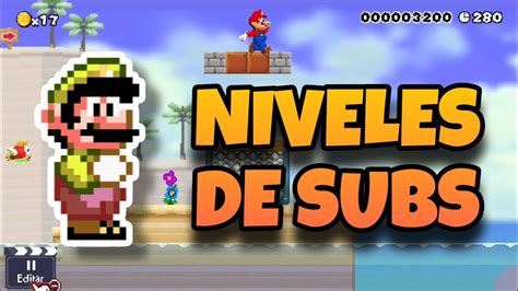 Smmwe 344f V2 Jugando Niveles De Subs En Directo 34 Super Mario