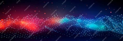 premium ai image abstract background with a grid of interconnected