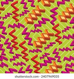 Red Pink Zig Zag Seamless Images Stock Photos D Objects Vectors Shutterstock