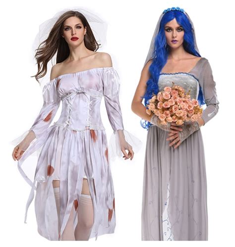 유령 신부 의상 좀비 의상 할로윈 피 묻은 드레스 신작 할로윈 좀비 코스프레 성인 여성 티몬