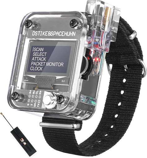 Wifi Deauther Watch V3 Wifi Attackcontroltest Tool Built In Dstike Nodemcu Esp8266
