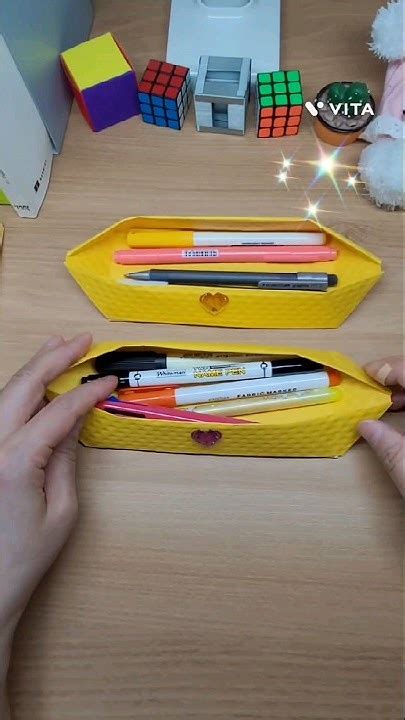 초간단 필통 만들기 Youtube