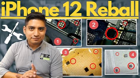 Como Quitar Limpiar Y Reball Cpu Iphone 12 Series Youtube