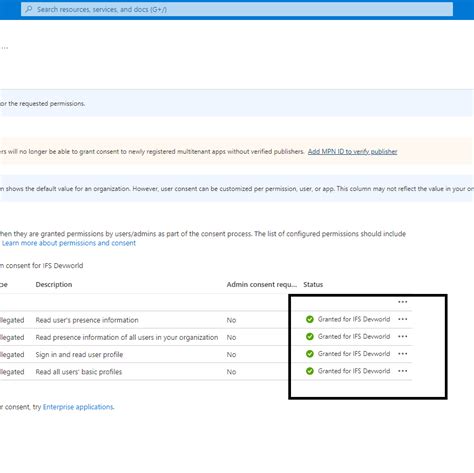 add azure app registration technical documentation for ifs cloud