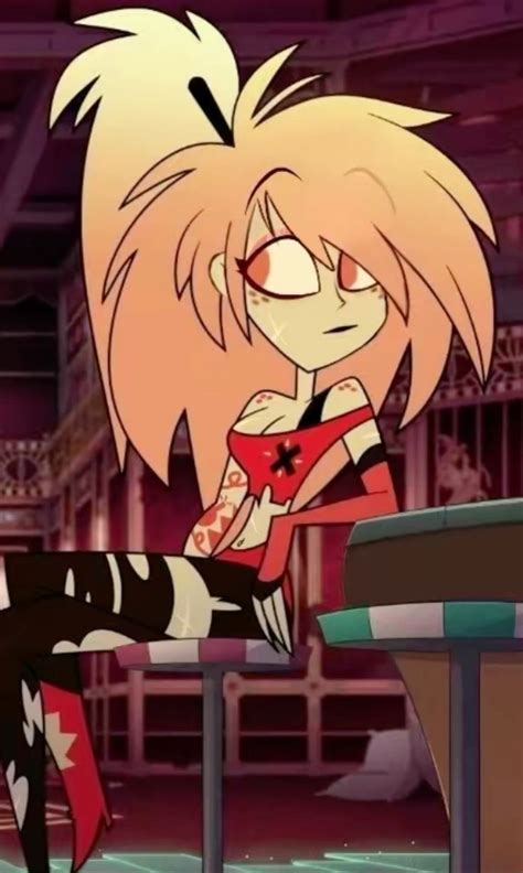 Human Cherri Bomb By Alexdough On Tiktok Hazbin Hotel Fanart