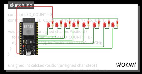 Knight Rider Wokwi Esp32 Stm32 Arduino Simulator