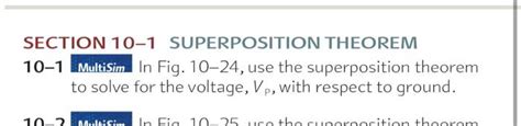 Solved Section 10 1 Superposition Theorem 10 1 Multisim In
