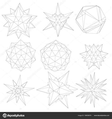 complex 3d geometric shapes