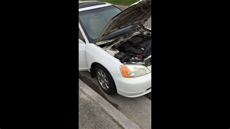 2003 Honda Civic Water Leaking On Passenger Floor From Sunroof Youtube