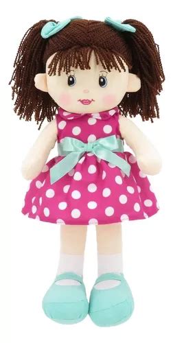 Muñeca De Trapo Y Tela Betty Color Fiusha Mercadolibre