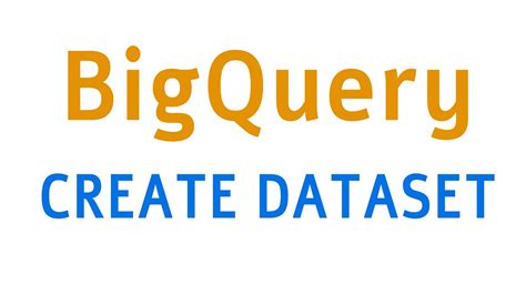 Bigquery Schemadataset Tutorial Youtube