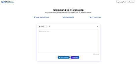 Spell Checking Free Spell Checking Tool