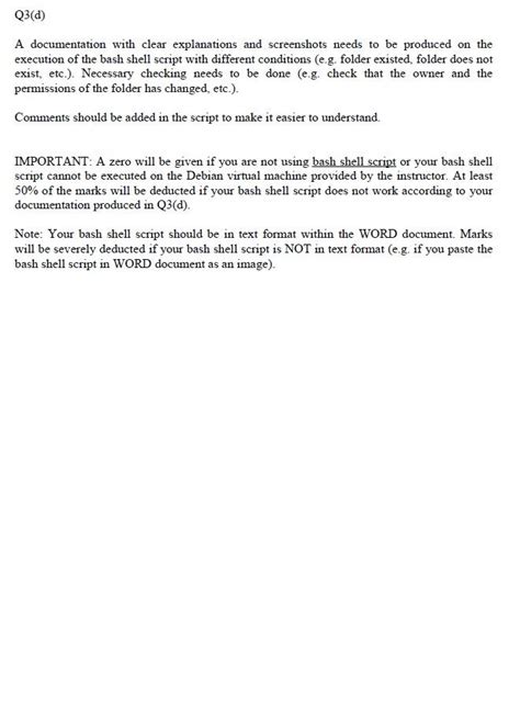 Solved Question 3 Question 3 Is To Implement System Security