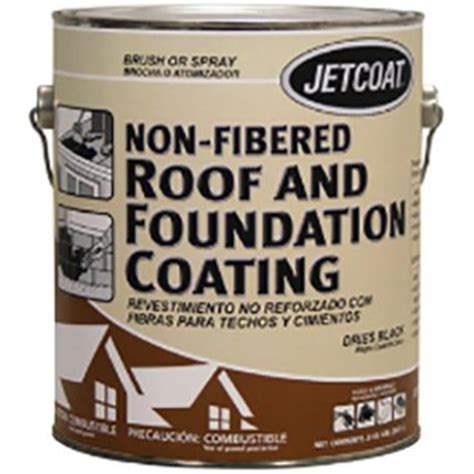 Jetcoat 63701 1 Gal Non Fibered Roof And Foundation Coating
