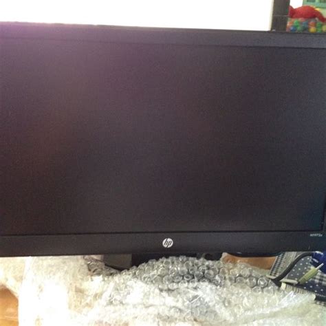 Used But Working Well HP Monitor With Keyboard And Cables Computers Tech Desktops On Carousell