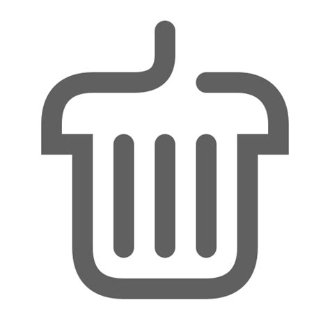 Bin Delete Garbage Recycle Remove Trash Icon