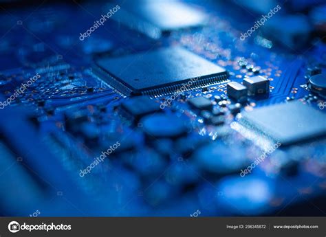 Circuit Board Motherboard Digital Chip Electronic Computer Hardware Technology Integrated