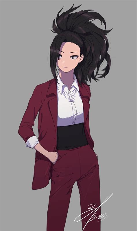 Yaoyorozu Momo Boku No Hero Academia Bnha Mha Momo Yaoyorozu Casual