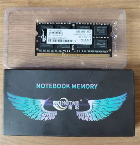 Memória Ddr3 8gb Skihotar 1600mhz Para Notebook Memória Ram Horto