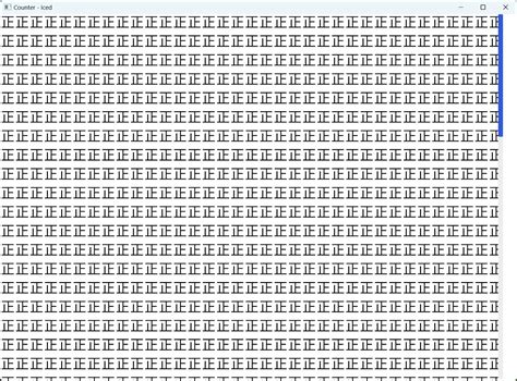 The Scrollbar Leaves The Right Edge Of The Window And Blocks The