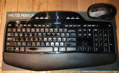 Logitech Mk735 Performance Wireless Keyboard And Mouse Combo