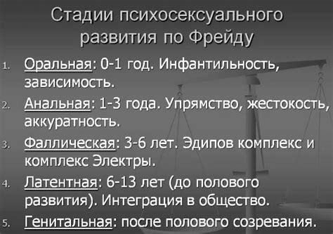 Психосексуальное развитие ребенка