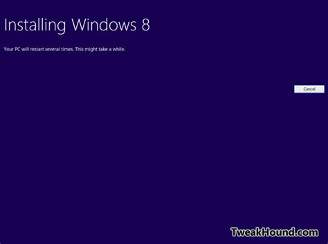 Install Windows 8 Upgrade TweakHound