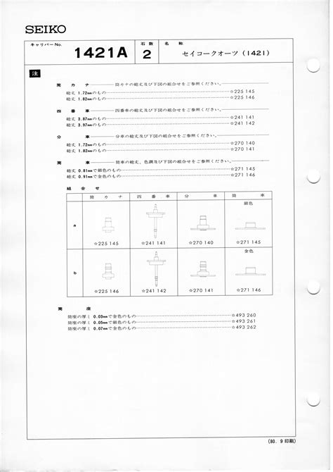 Seiko Caliber 1421 Watch Movement Guide