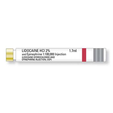 Lidocaine Cartridges Gynex Corporation