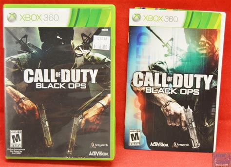 Hot Spot Collectibles And Toys Call Of Duty Black Ops Cases Slip Covers And Manuals