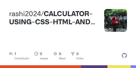 Github Rashi2024calculator Using Css Html And Javascript
