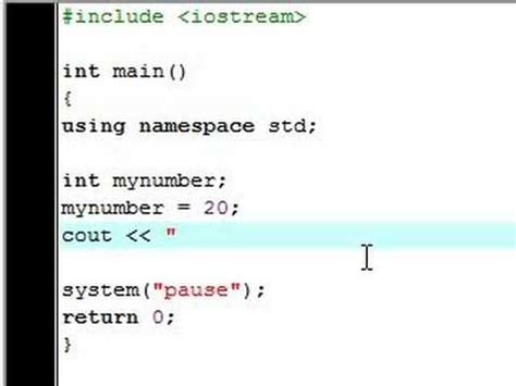 C Tutorial 3 Declaration Statements And Variables YouTube