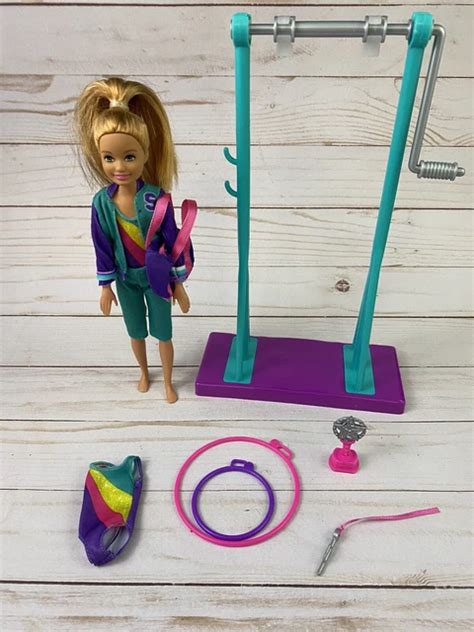 Barbie Team Stacie Gymnastics Class Doll And Play Set Incomplete Picclick Uk