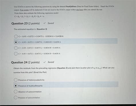 Use Stata To Answer The Following Questions By Using
