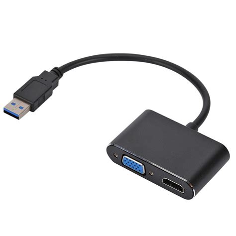 Bluethy Video Converter Plug And Play Dual Monitor Adapter Usb C To Compatiblevga Adapter Bluethy Video Converter Plug And Play Dual Monitor Adapter Usb C To Compatiblevga Adapter