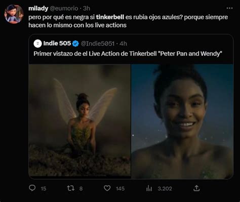 Se Reveló Como Será Tinkerbell En Live Action De Peter Pan Y Wendy Y