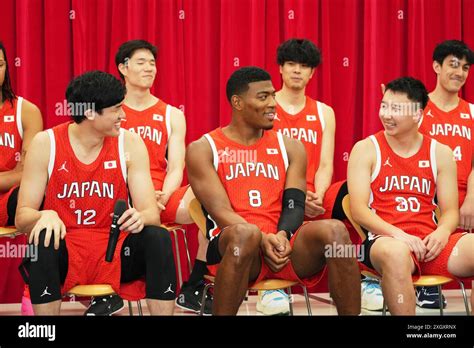 Tokyo Japan 10th July 2024 L R Yuta Watanabe Rui Hachimura