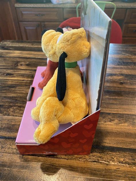 New In Package Disney Store Kiss Pluto And Dinah Plush Disney Kiss 3903181384